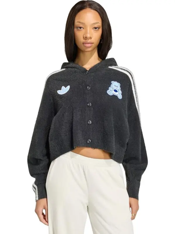 Adidas Care Bears Cardigan With Hood - Black