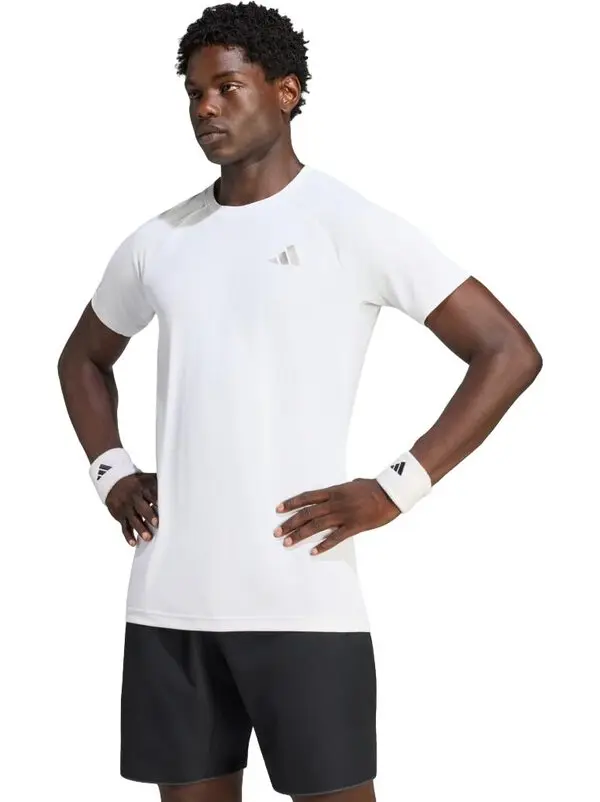Adidas Tennis Climacool+ Freelift T-shirt Pro - White