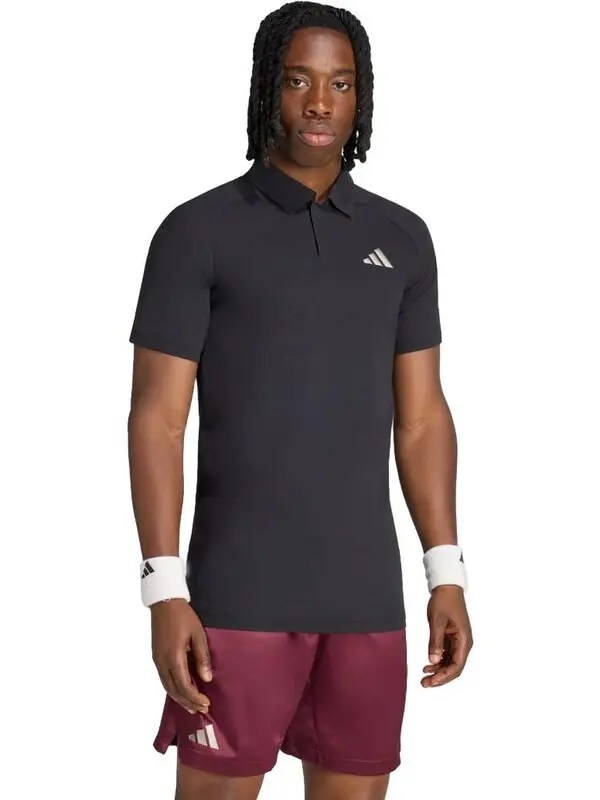 Adidas Tennis Climacool+ Freelift Polo Pro Shirt - Black