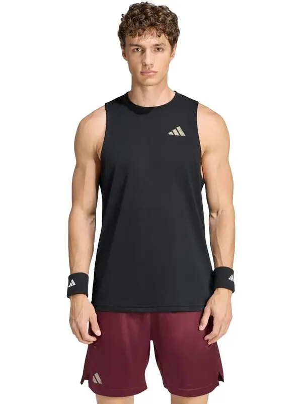 Adidas Tennis Climacool+ Sleeveless T-shirt - Black