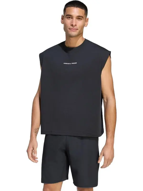 Adidas Tennis Culture Graphic T-shirt - Black