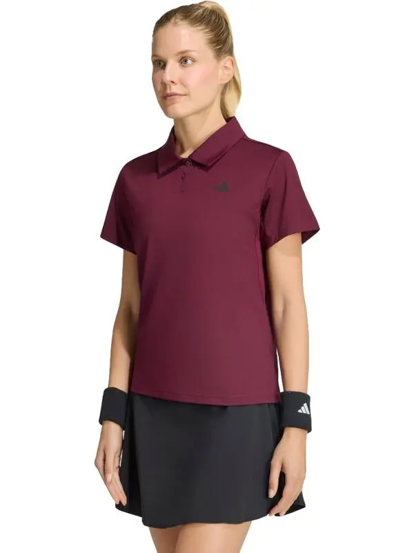 Adidas Club Tennis Climacool Polo Shirt - Maroon