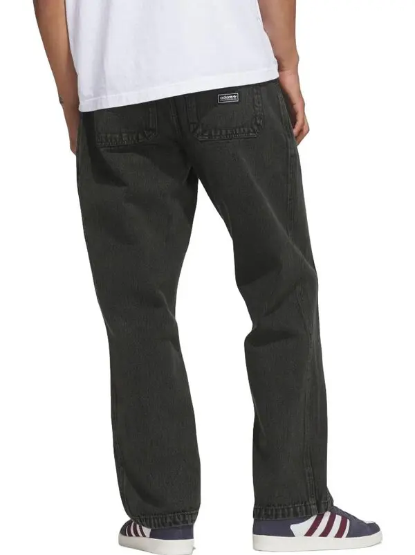 Adidas Skateboarding Acid Washed Denim Pants - Grey