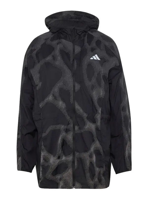 Adidas Adi365 Hi Vis All Over Print Jacket - Black