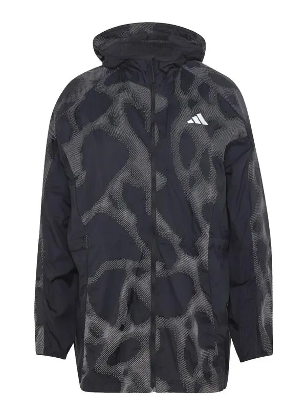 Adidas Adi365 Hi Vis All Over Print Jacket - Black