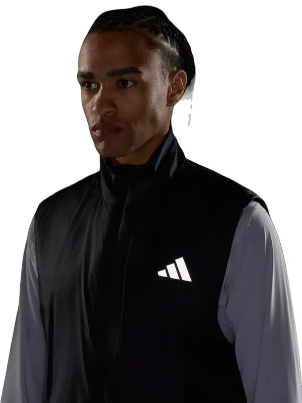 Adidas Adi365 Running Warm Vest - Black