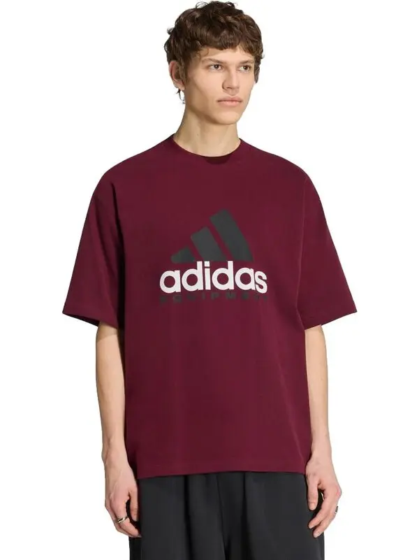 Adidas Equipment Logo Tee - Maroon