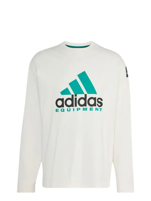 Adidas Equipment Essentials Long Sleeve Tee - Cloud White