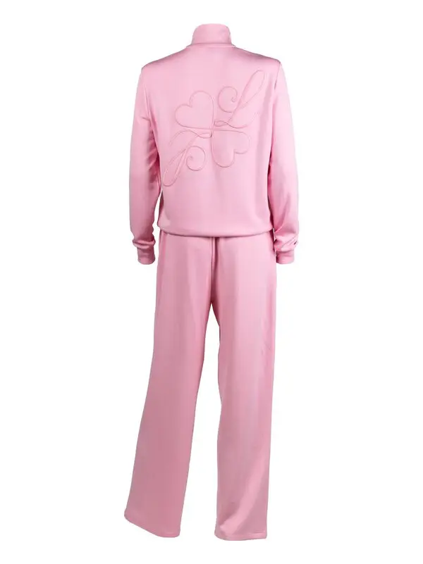 HOUSE OF LAINES LONDON Laines London Logo Silk Soft Co-ord Set - Pink