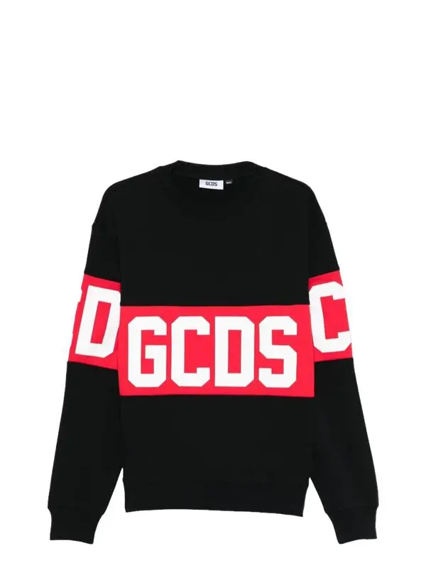 Gcds Crew-neck Sweatshirt - Black