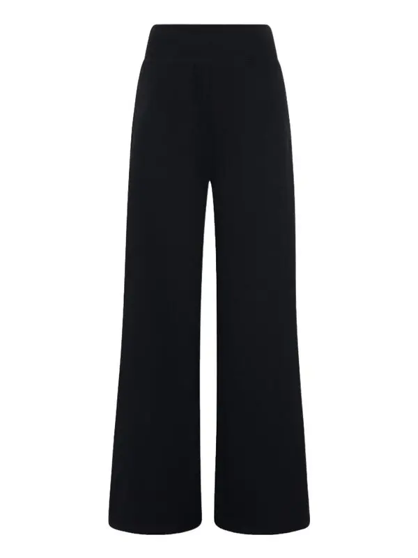 Repetto High-waist Wide-leg Track Pants - Black