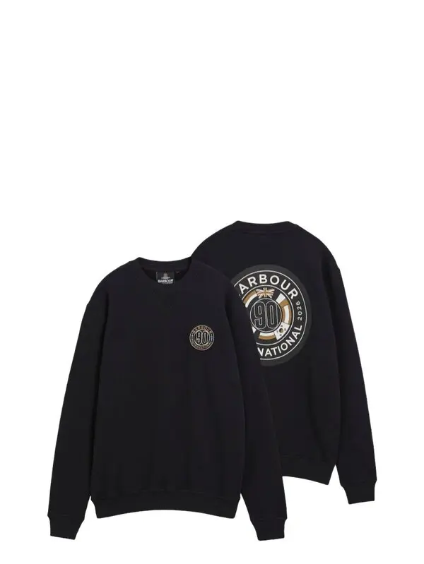 Barbour 90th Anniversary Graphic Sweatshirt - Black