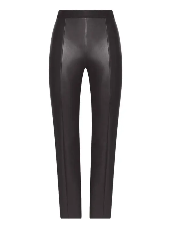 Wolford Jenna Straight-leg Trousers - Brown