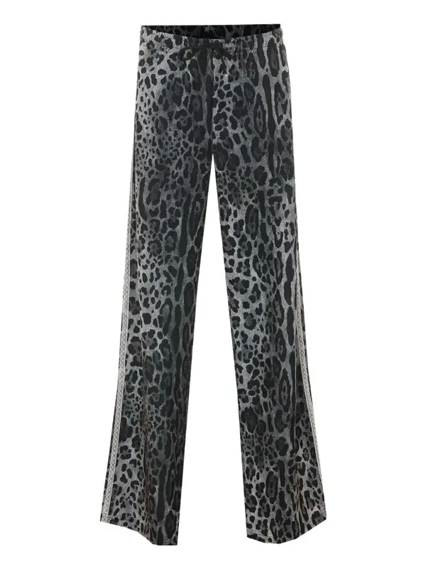 ANIYE BY Jodie Printed Joggers With Elastic Waistband - Grey