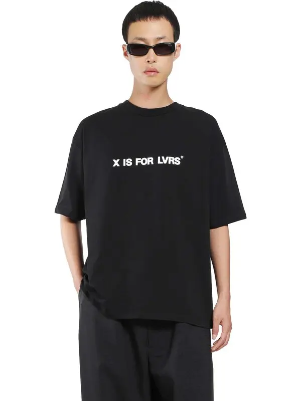 ADRIATIQUE X Lvrs Boxy Tee - Black