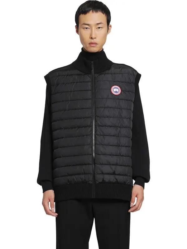Canada Goose Hybridge Knit Vest - Black