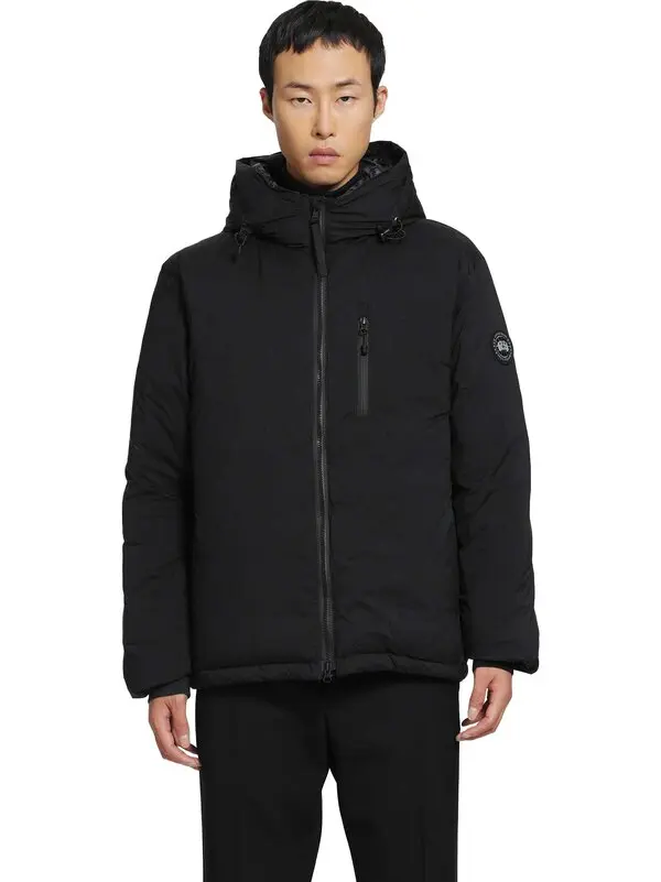Canada Goose Lodge Hoodie Down Jacket - Black