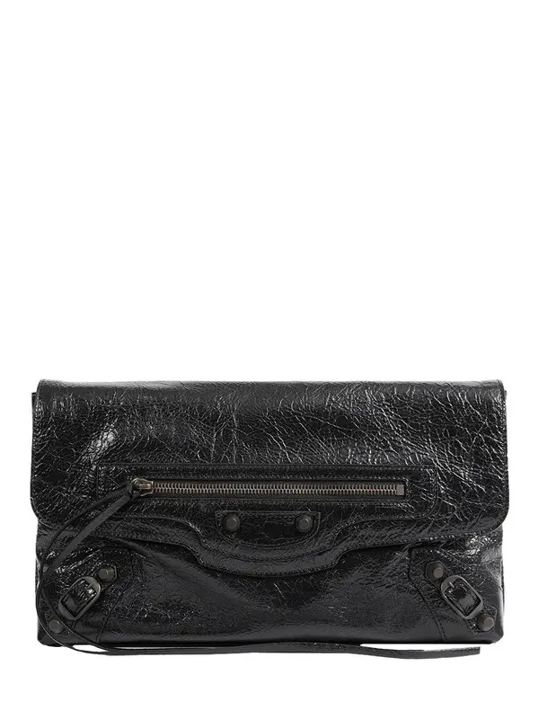 Balenciaga Le City Clutch - Black