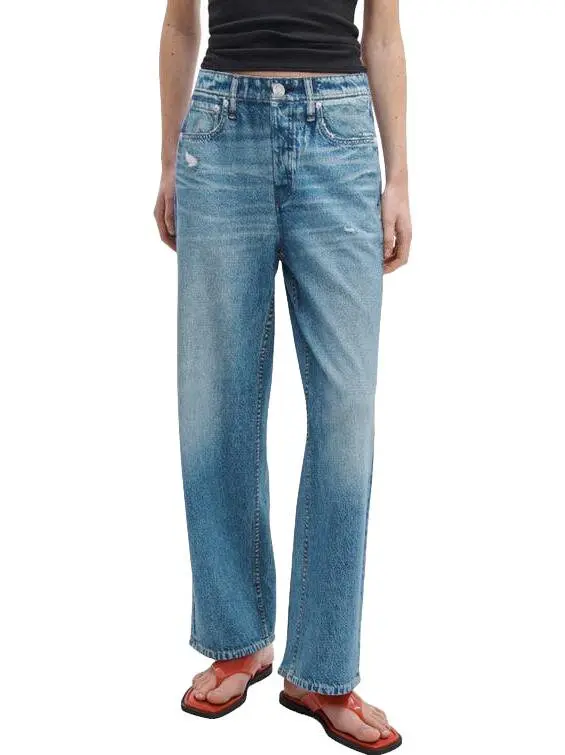 Rag & Bone Miramar Wide Leg Pull-on Pants - Minetta