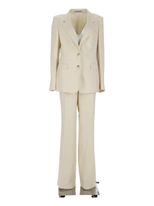 Tagliatore Two-piece Suit With Tailored Blazer And Straight-leg Trousers - Multicolour