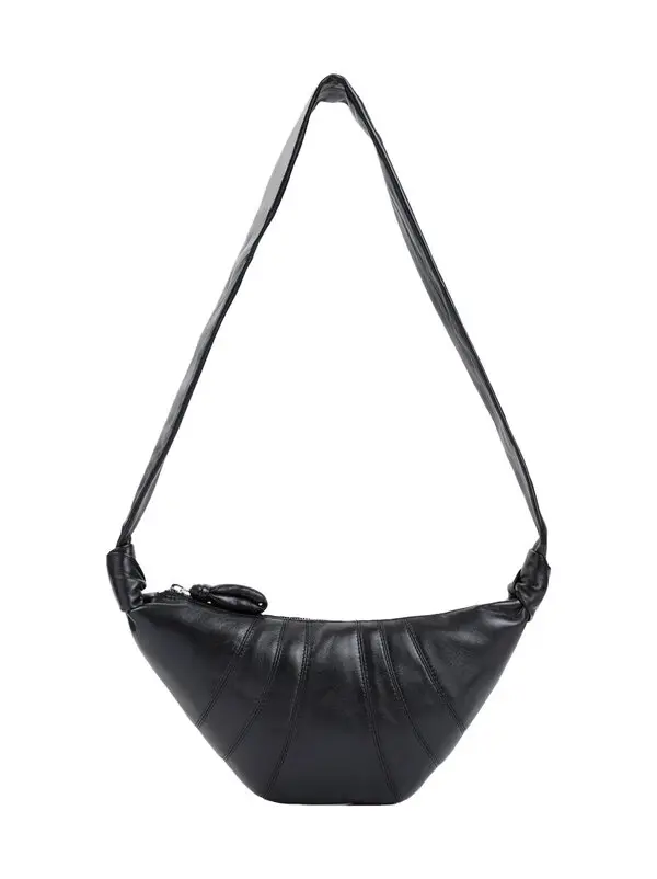 LEMAIRE Small Croissant Mini Handbag - Black