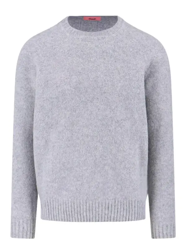 DRUMOHR Crewneck Long Sleeve Sweater - Grey