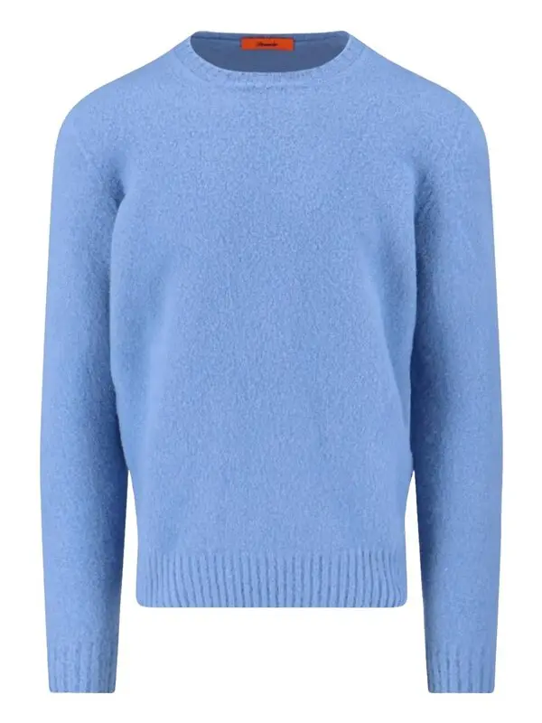 DRUMOHR Crewneck Fine Knit Long Sleeve Sweater - Multicolour