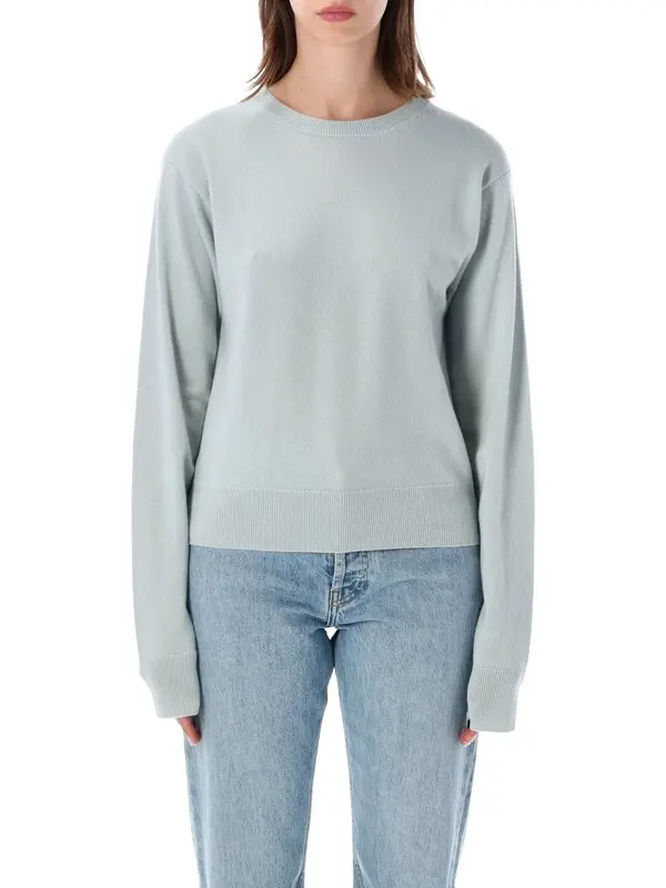 Extreme Cashmere Lightweight Pure Cashmere Crewneck Sweater - Acqua Blu