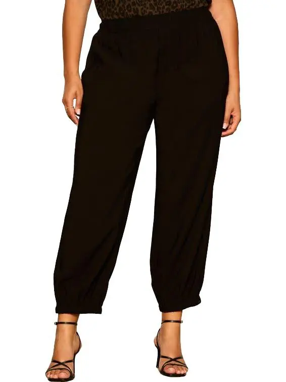 Sanctuary Micro Balloon Pants - Black