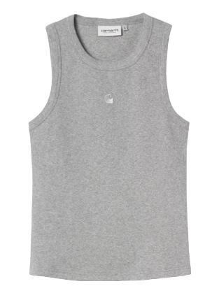 Carhartt Wip Ribbed Tank Top - Grey Heather