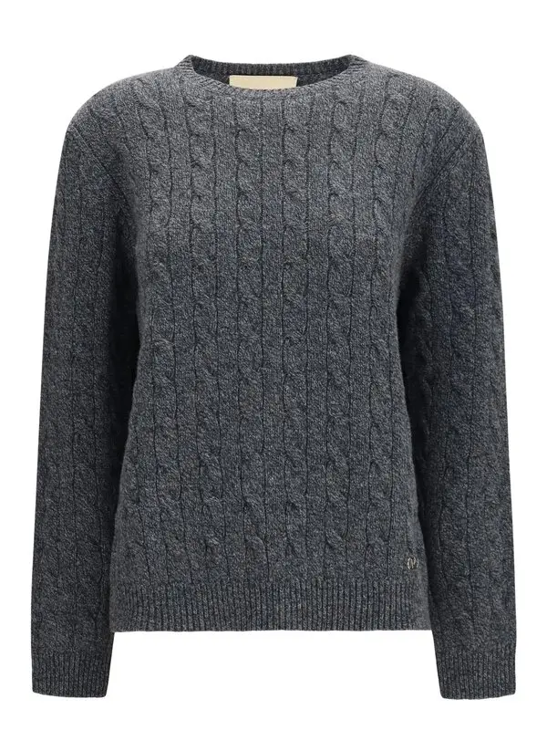 Valentino Garavani Virgin Wool Sweater - Grey