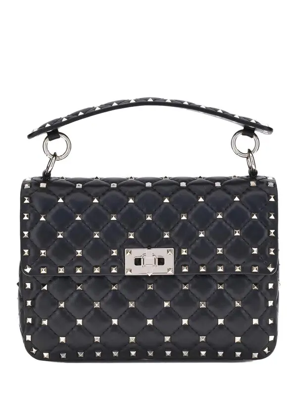 Valentino Garavani Rockstud Spike Handbag - Black
