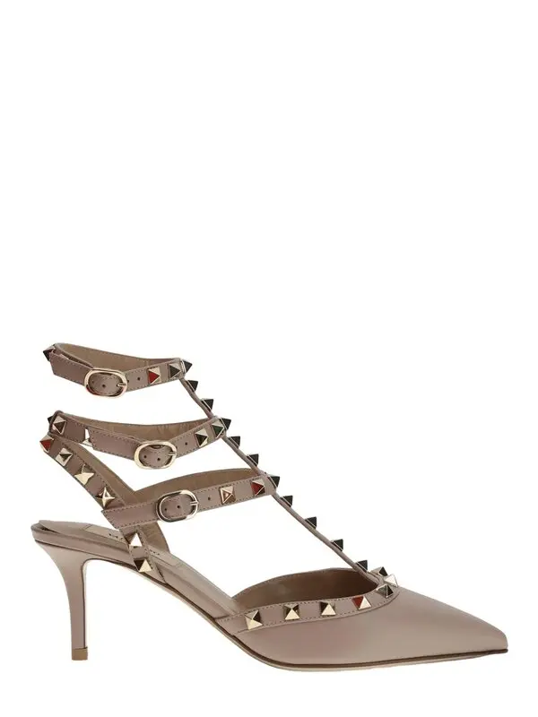 Valentino Garavani Rockstud Pumps - Beige