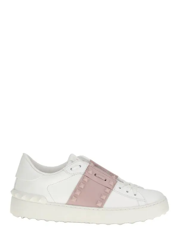 Valentino Garavani Open Rockstud Sneakers - White