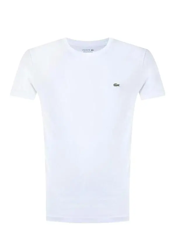 Lacoste Logo-patch Crewneck T-shirt - Blue