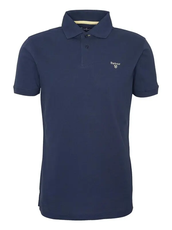 Barbour Short-sleeved Polo Shirt - Blue