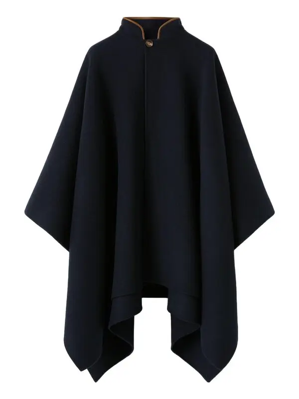 Loro Piana Spagna Cape - Navy Blue
