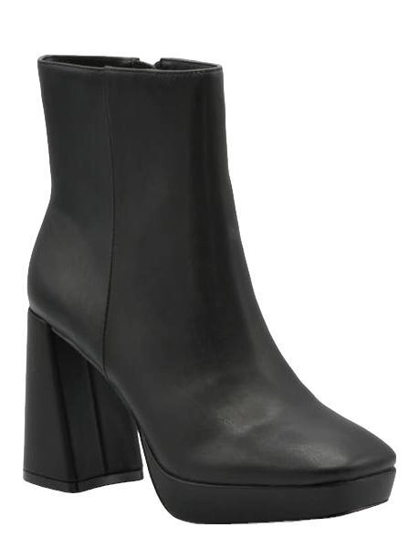Charles By Charles David Narah Block Heel Platform Bootie - Black-sm