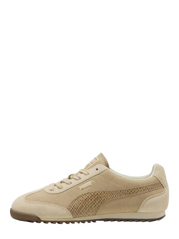 PUMA Arizona Snake Print Sneakers - Beige