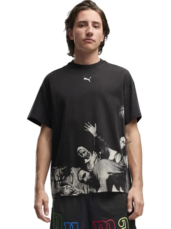 PUMA Memory Lane Oversized T-shirt - Black