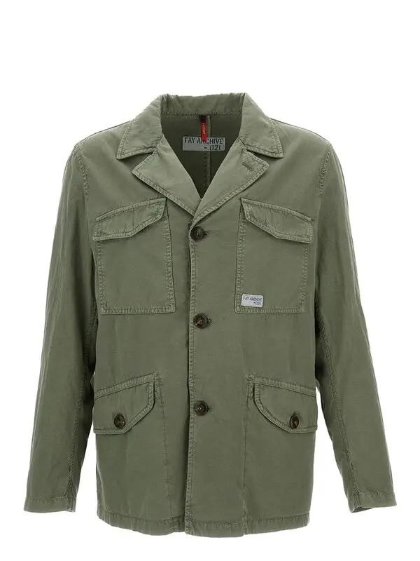 FAY Archive Field Jacket - Multicolor