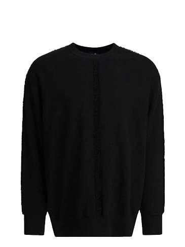 Comme Des Garçons Cotton Crewneck Sweatshirt - Black