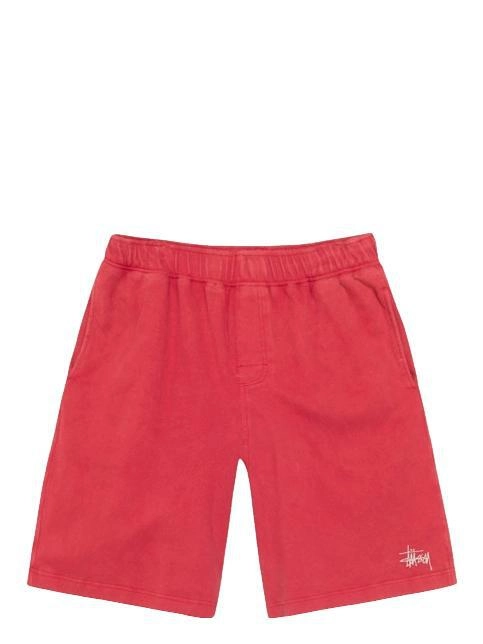 StÜssy Double Layer Jersey Short - Red