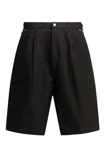 Comme Des Garçons Tailored Cotton Shorts - Black