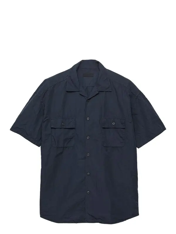 Prada Cotton Blend Shirt - Blue