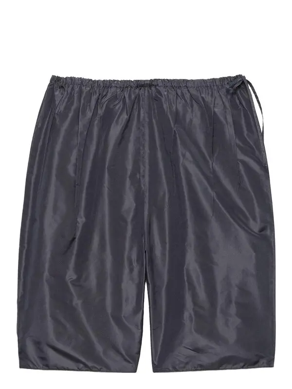 Prada Taffeta Bermuda Shorts - Grey