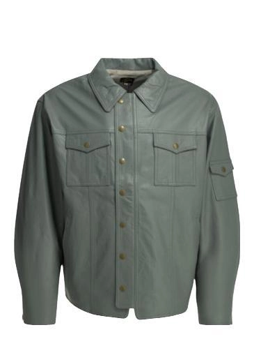 Needles Southern Leather Jacket - Green
