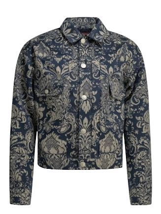 Junya Watanabe X Levi's Printed Denim Jacket - Blue