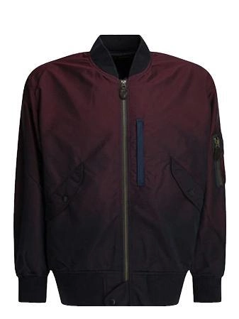 BEAMS Bomber Jacket - Bordeaux
