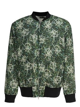 BEAMS Oversize Bomber - Black